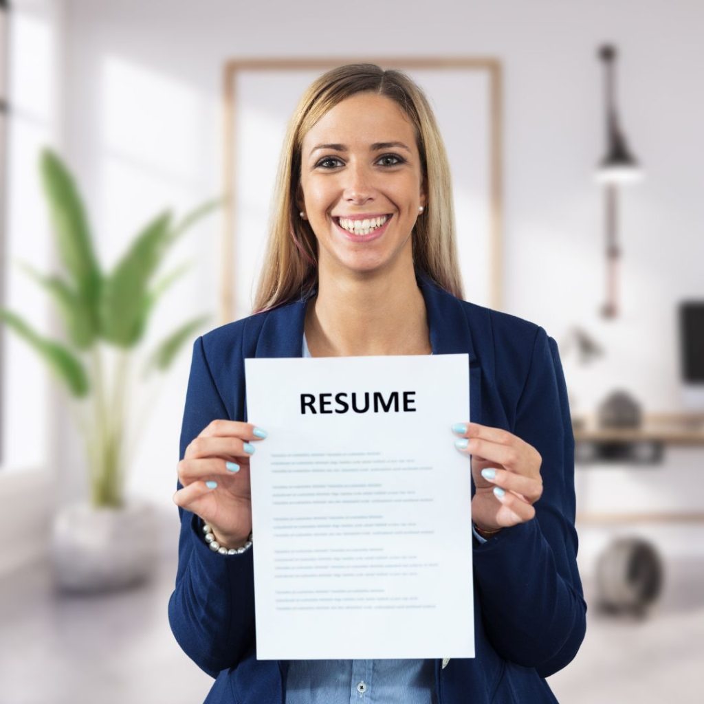 One Page Resume The Job Helpers
